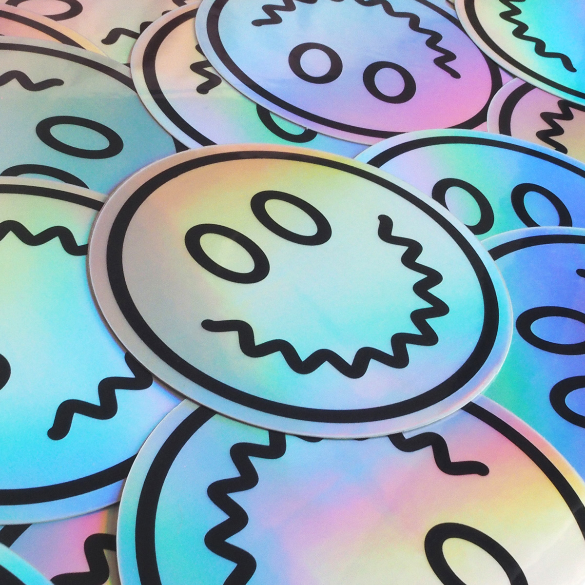 Signature Sticker Holographic - Wendell Club